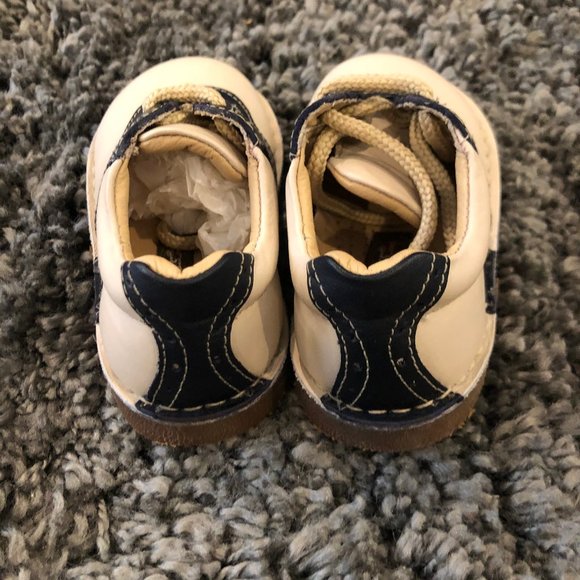 Kid Express | Shoes | Boys Kid Express Bone And Navy Saddle Shoes ...